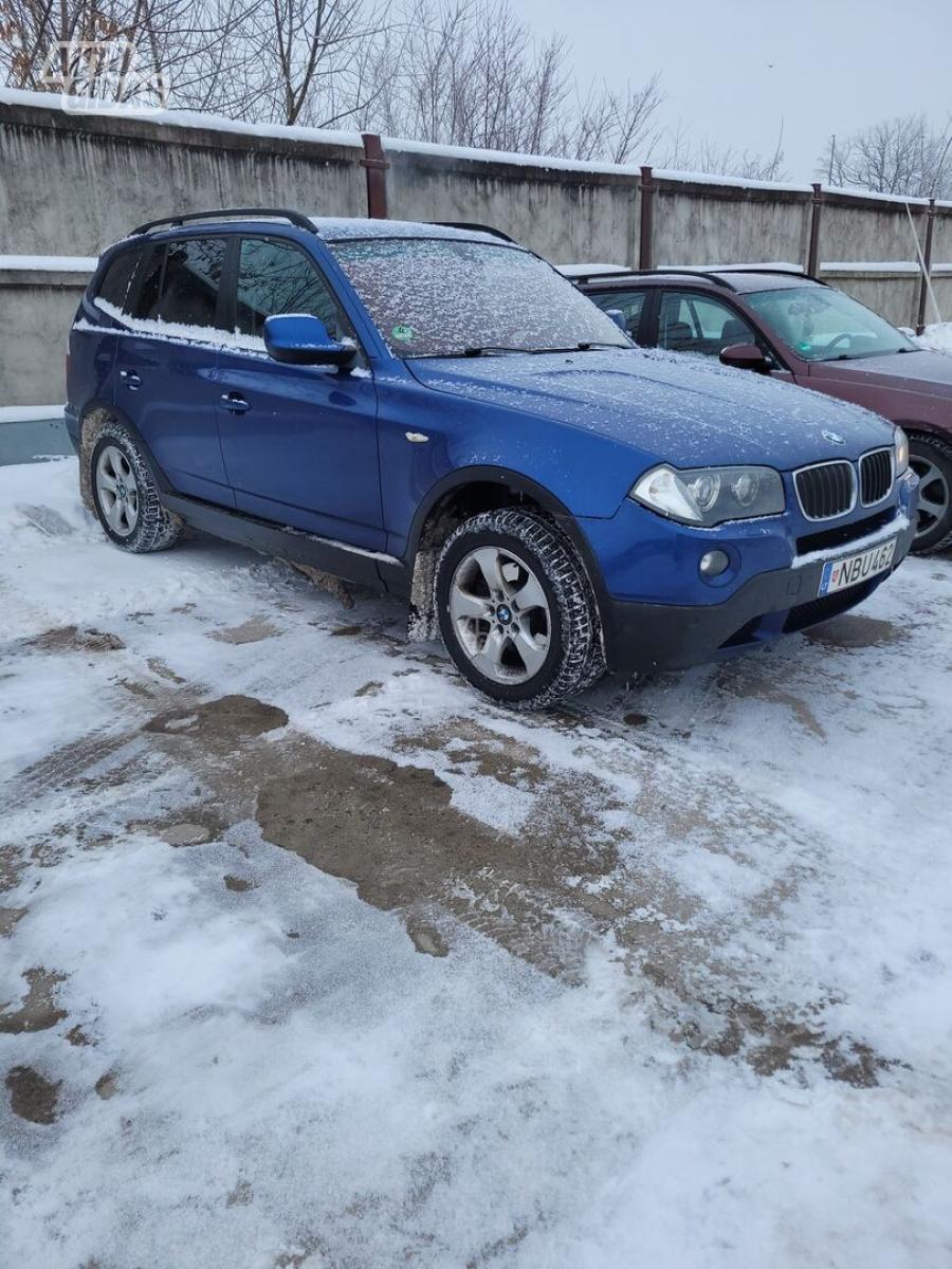 Blue BMW X3 2009 in Kaunas, with an engine capacity of 2.00 L and mileage of 310 thousand km for 5999 €, photo 21 on AUTOMOTO.COM.LV