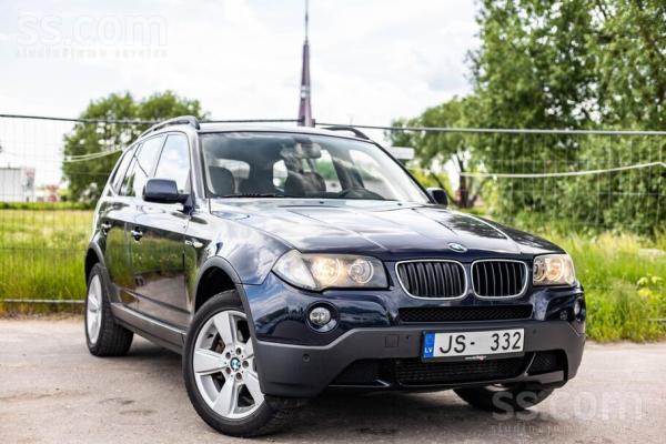 Синий БМВ Х3 2009 в Рига, объемом двигателя 2.00 л и пробегом 274 тыс. км за 5990 €, фото 2 на AUTOMOTO.COM.LV