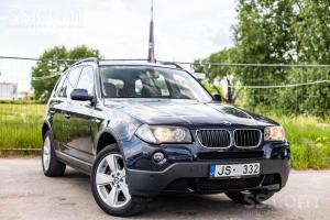Синий БМВ Х3 2009 в Рига, объемом двигателя 2.00 л и пробегом 274 тыс. км за 5990 €, фото 3 на AUTOMOTO.COM.LV