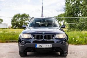 Синий БМВ Х3 2009 в Рига, объемом двигателя 2.00 л и пробегом 274 тыс. км за 5990 €, фото 4 на AUTOMOTO.COM.LV