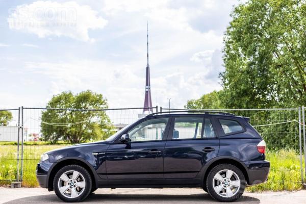 Синий БМВ Х3 2009 в Рига, объемом двигателя 2.00 л и пробегом 274 тыс. км за 5990 €, фото 4 на AUTOMOTO.COM.LV