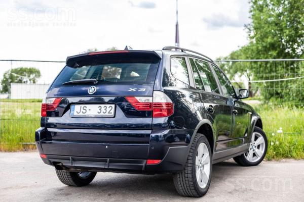 Синий БМВ Х3 2009 в Рига, объемом двигателя 2.00 л и пробегом 274 тыс. км за 5990 €, фото 7 на AUTOMOTO.COM.LV