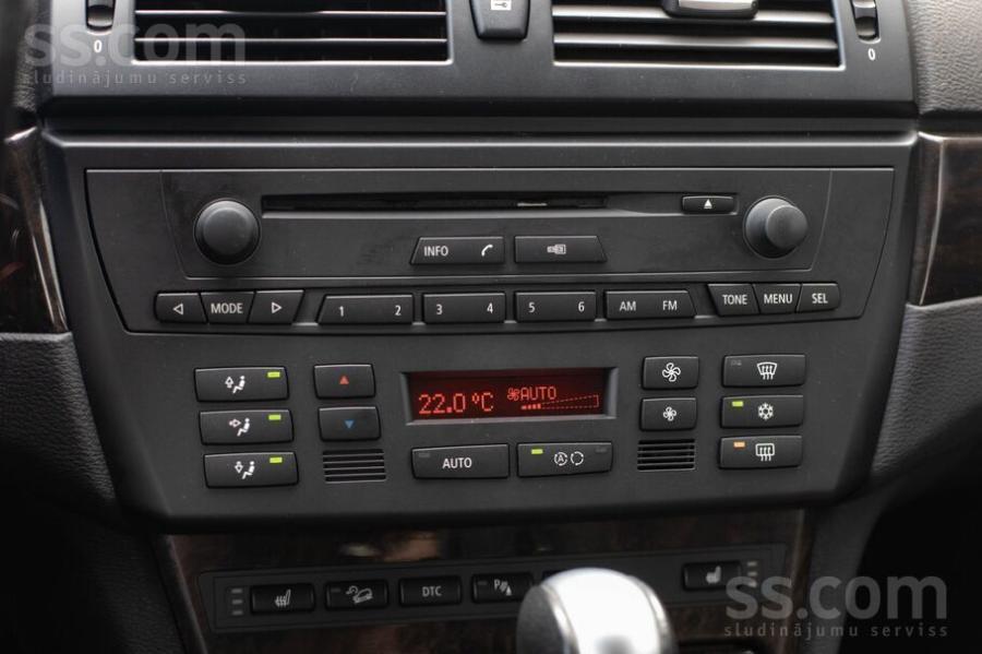 Синий БМВ Х3 2009 в Рига, объемом двигателя 2.00 л и пробегом 274 тыс. км за 5990 €, фото 19 на AUTOMOTO.COM.LV