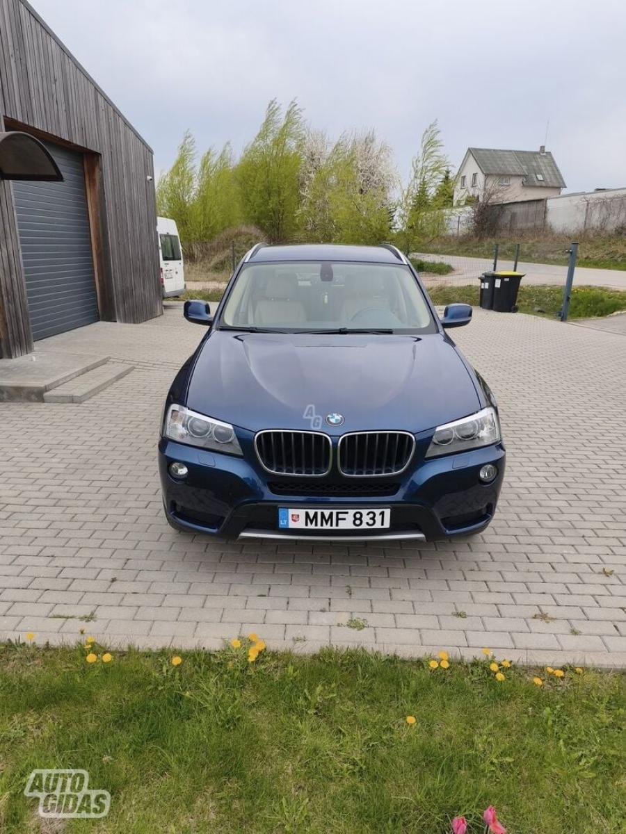 Blue BMW X3 2010 in Klaipeda, with an engine capacity of 2.00 L and mileage of 240 thousand km for 10000 €, photo 1 on AUTOMOTO.COM.LV