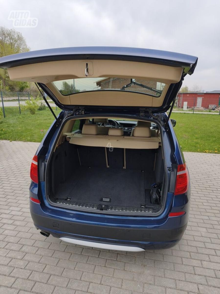 Blue BMW X3 2010 in Klaipeda, with an engine capacity of 2.00 L and mileage of 240 thousand km for 10000 €, photo 4 on AUTOMOTO.COM.LV