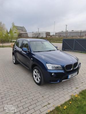 Blue BMW X3 2010 in Klaipeda, with an engine capacity of 2.00 L and mileage of 240 thousand km for 10000 €, photo 7 on AUTOMOTO.COM.LV