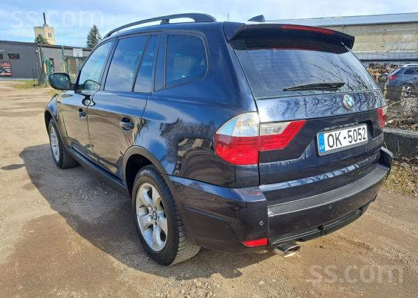 Blue BMW X3 2010 in Riga, with an engine capacity of 2.00 L and mileage of 0 thousand km for 3950 €, photo 2 on AUTOMOTO.COM.LV