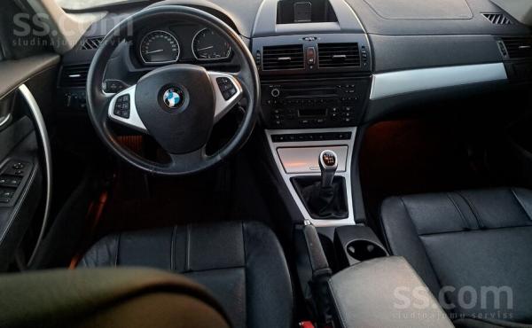 Blue BMW X3 2010 in Riga, with an engine capacity of 2.00 L and mileage of 0 thousand km for 3950 €, photo 3 on AUTOMOTO.COM.LV