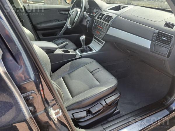Blue BMW X3 2010 in Riga, with an engine capacity of 2.00 L and mileage of 0 thousand km for 3950 €, photo 6 on AUTOMOTO.COM.LV