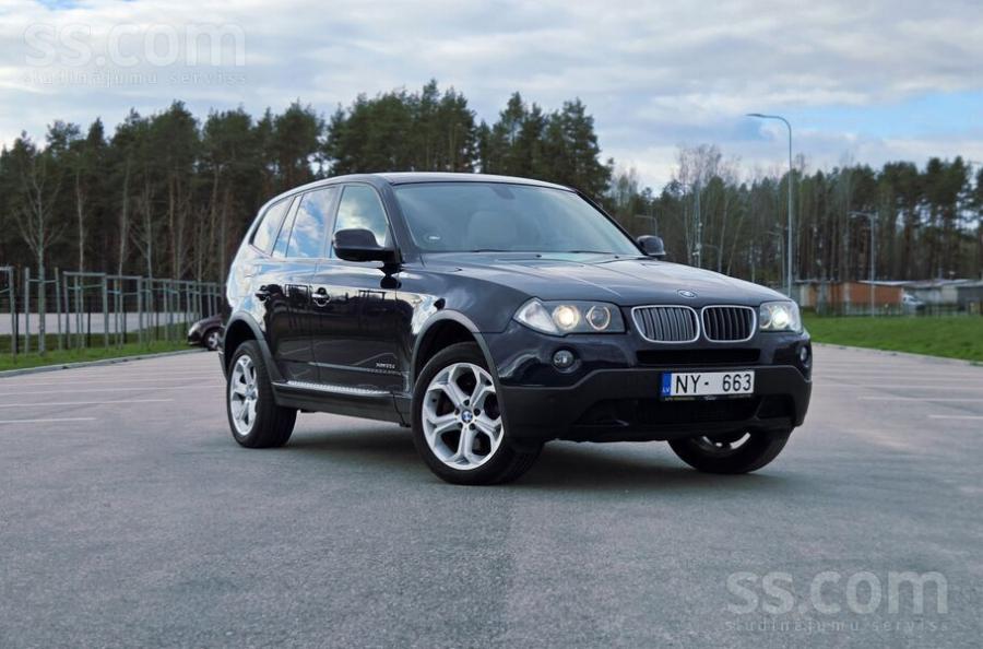 Zils BMW X3 2010 Valmiera, ar dzinēja tilpumu 3.00 L un nobraukumu 334 tūkst. km par 8000 €, foto 1 vietnē AUTOMOTO.COM.LV