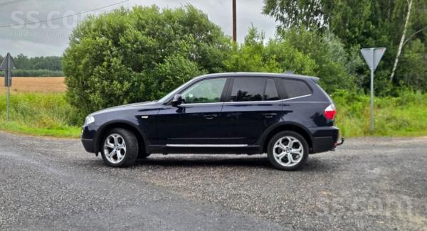 Blue BMW X3 2010 in Valmiera, with an engine capacity of 3.00 L and mileage of 334 thousand km for 6500 €, photo 2 on AUTOMOTO.COM.LV