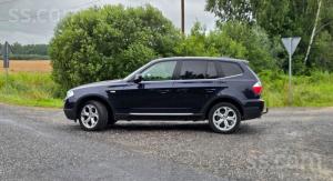 Blue BMW X3 2010 in Valmiera, with an engine capacity of 3.00 L and mileage of 334 thousand km for 6500 €, photo 3 on AUTOMOTO.COM.LV