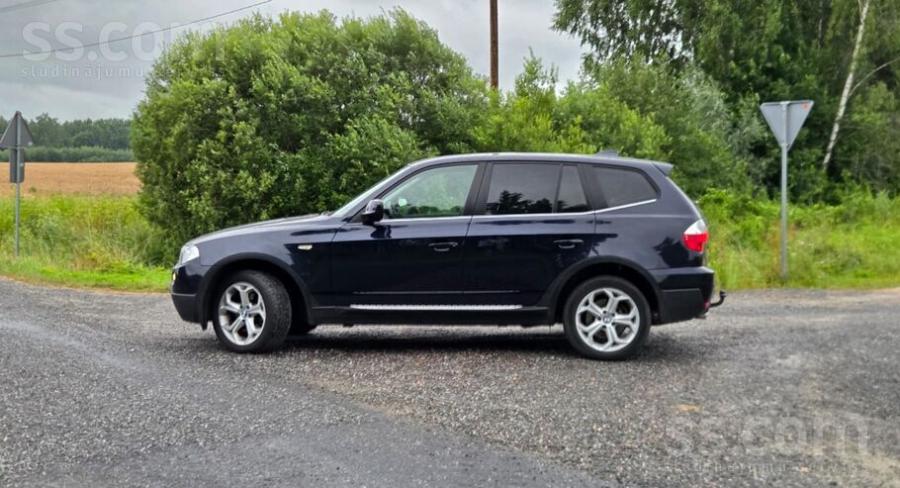 Blue BMW X3 2010 in Valmiera, with an engine capacity of 3.00 L and mileage of 334 thousand km for 6500 €, photo 3 on AUTOMOTO.COM.LV