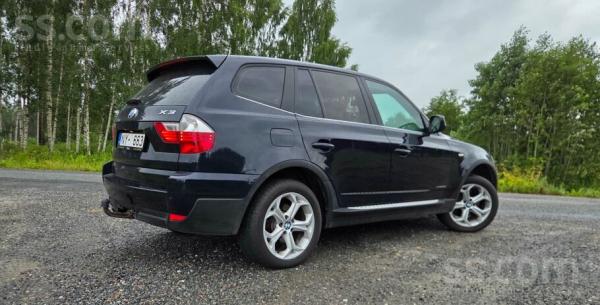 Blue BMW X3 2010 in Valmiera, with an engine capacity of 3.00 L and mileage of 334 thousand km for 6500 €, photo 5 on AUTOMOTO.COM.LV