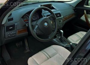 Blue BMW X3 2010 in Valmiera, with an engine capacity of 3.00 L and mileage of 334 thousand km for 6500 €, photo 7 on AUTOMOTO.COM.LV
