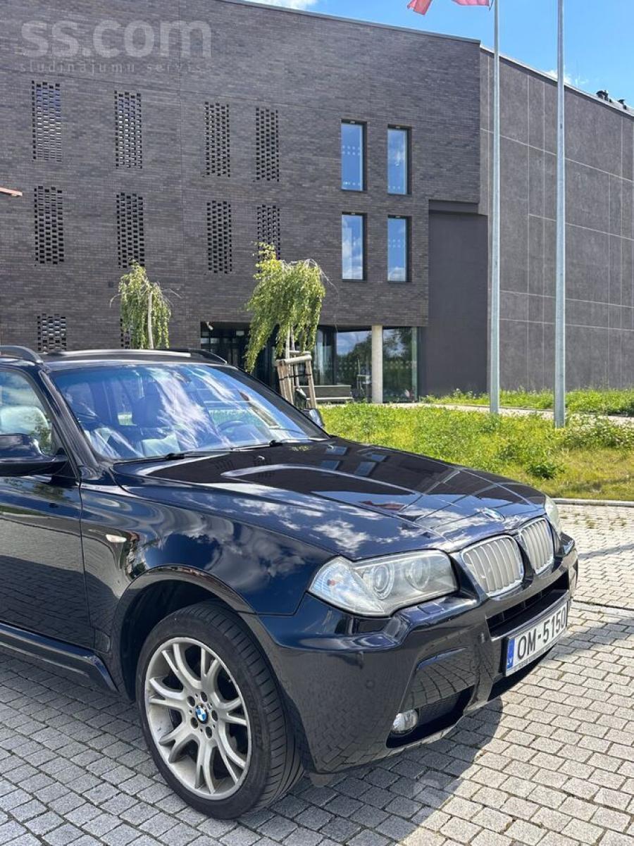 Blue BMW X3 2010 in Rezekne, with an engine capacity of 2.00 L and mileage of 300 thousand km for 6450 €, photo 3 on AUTOMOTO.COM.LV