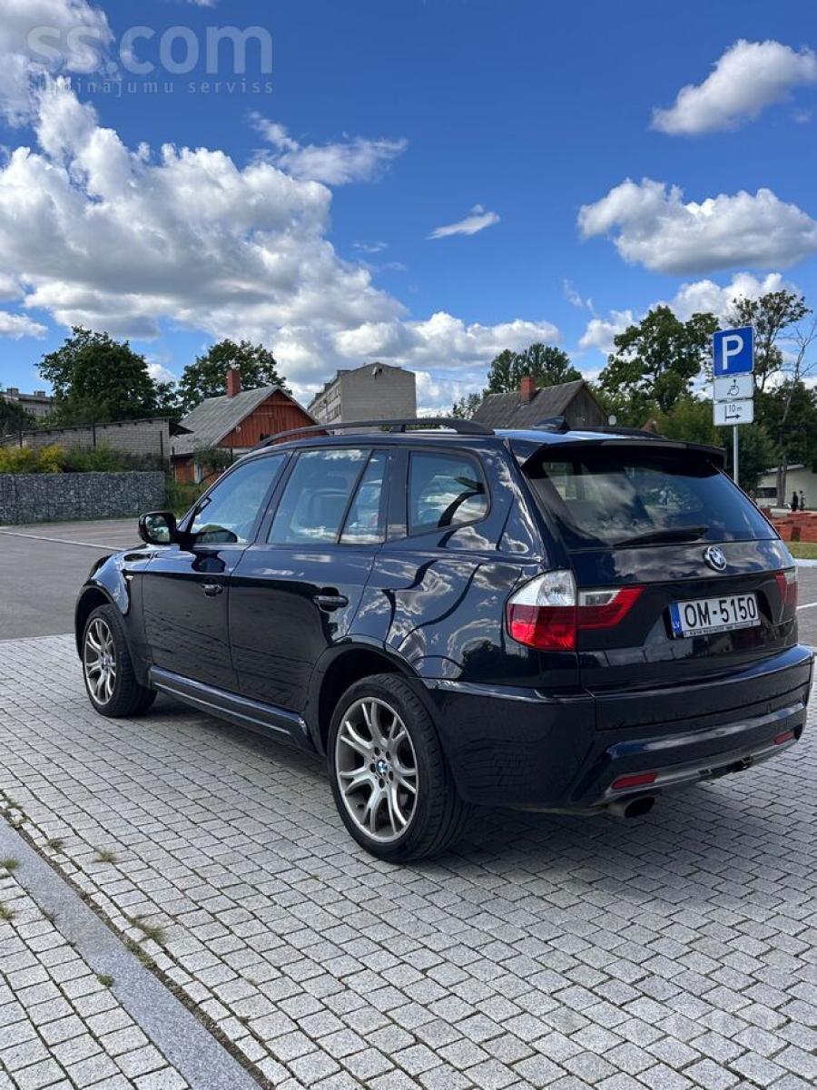 Blue BMW X3 2010 in Rezekne, with an engine capacity of 2.00 L and mileage of 300 thousand km for 6450 €, photo 4 on AUTOMOTO.COM.LV