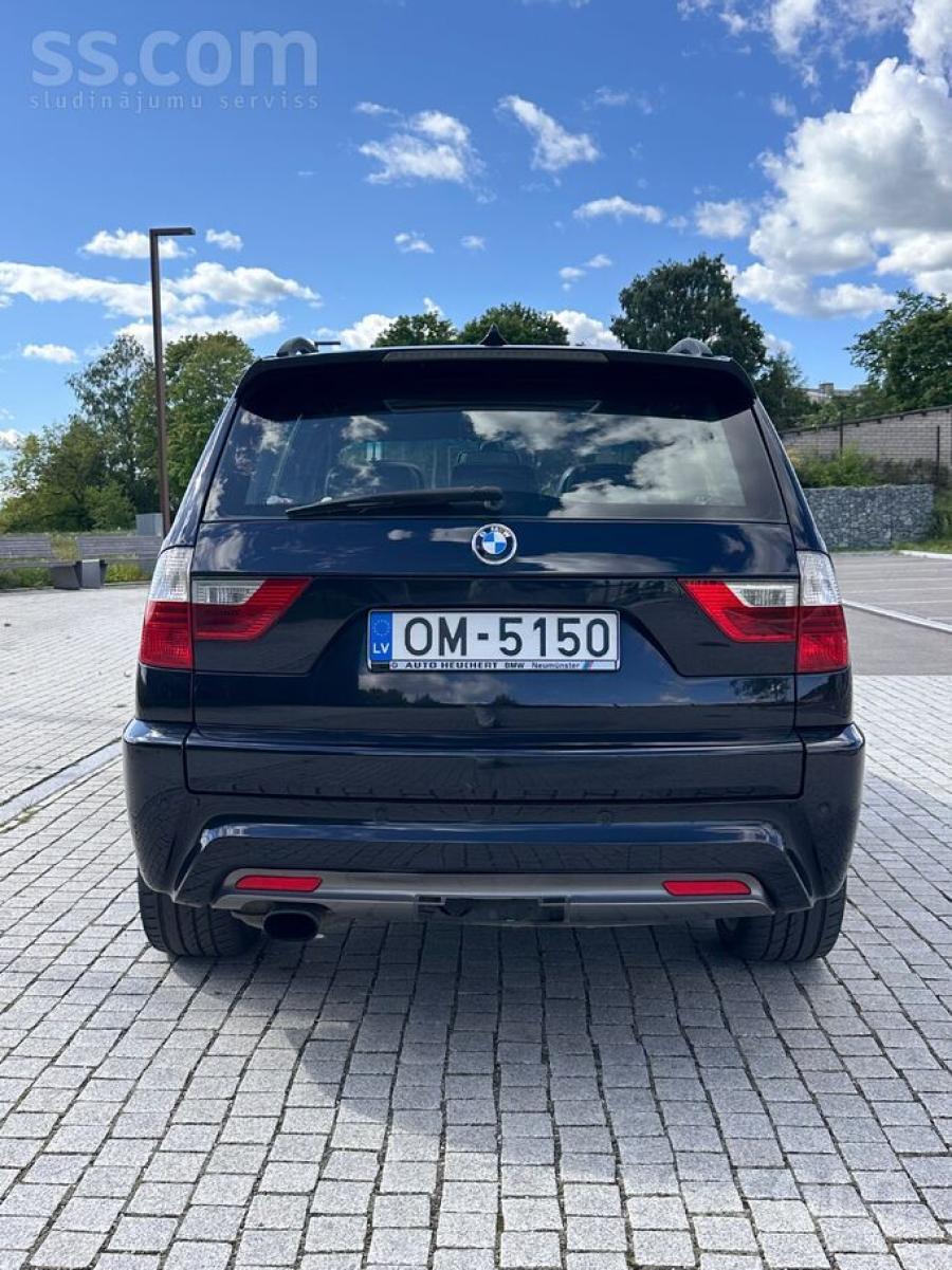 Blue BMW X3 2010 in Rezekne, with an engine capacity of 2.00 L and mileage of 300 thousand km for 6450 €, photo 5 on AUTOMOTO.COM.LV