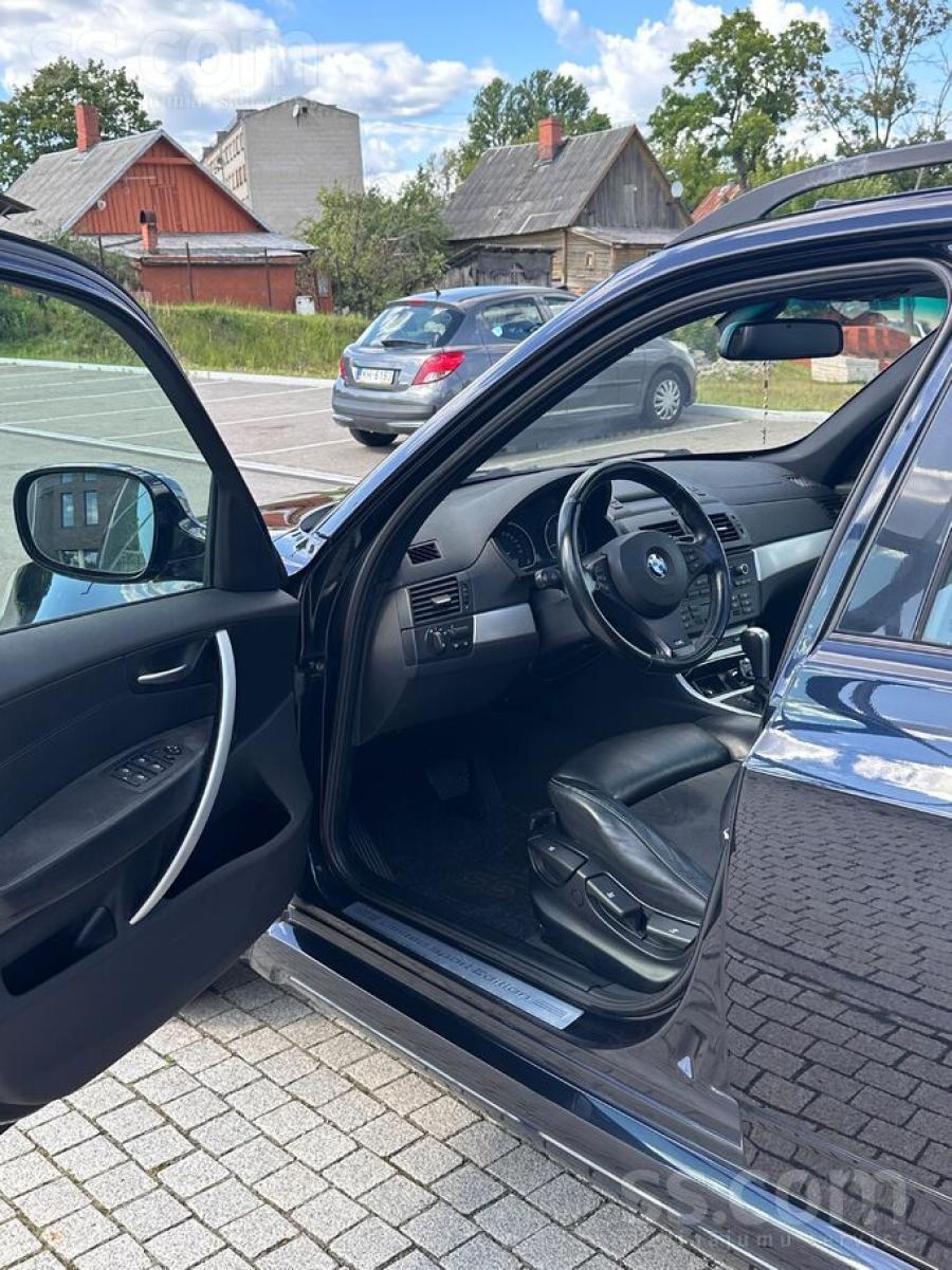 Blue BMW X3 2010 in Rezekne, with an engine capacity of 2.00 L and mileage of 300 thousand km for 6450 €, photo 12 on AUTOMOTO.COM.LV