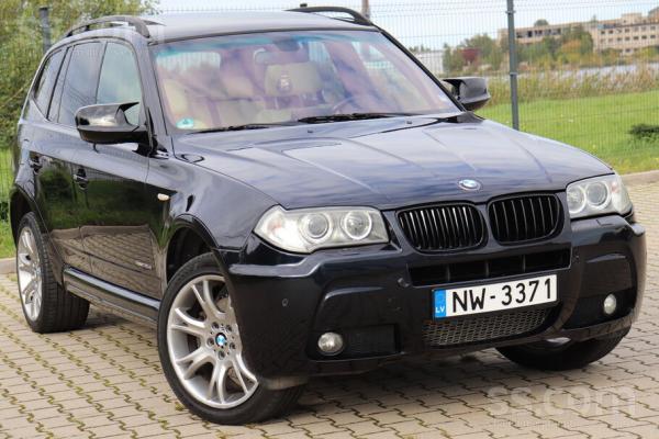 Синий БМВ Х3 2010 в Рига, объемом двигателя 3.00 л и пробегом 236 тыс. км за 6599 €, фото 1 на AUTOMOTO.COM.LV
