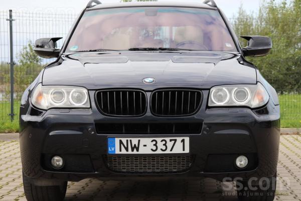 Синий БМВ Х3 2010 в Рига, объемом двигателя 3.00 л и пробегом 236 тыс. км за 6599 €, фото 4 на AUTOMOTO.COM.LV