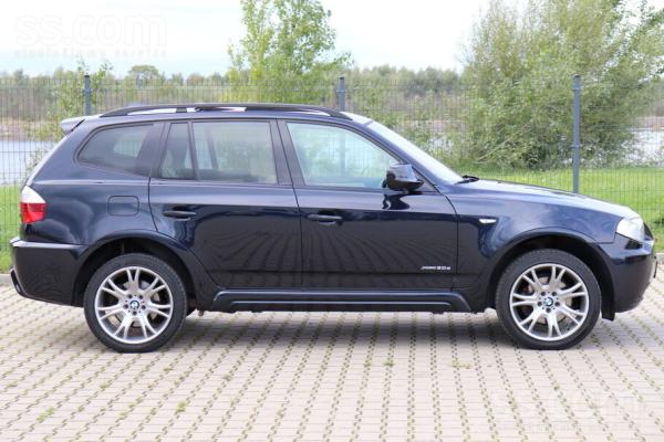 Синий БМВ Х3 2010 в Рига, объемом двигателя 3.00 л и пробегом 236 тыс. км за 6599 €, фото 7 на AUTOMOTO.COM.LV