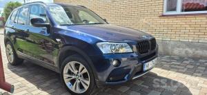 Zils BMW X3 2011 Jēkabpils, ar dzinēja tilpumu 3.00 L un nobraukumu 290 tūkst. km par 10899 €, foto 2 vietnē AUTOMOTO.COM.LV