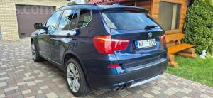 Zils BMW X3 2011 Jēkabpils, ar dzinēja tilpumu 3.00 L un nobraukumu 290 tūkst. km par 10899 €, foto 5 vietnē AUTOMOTO.COM.LV