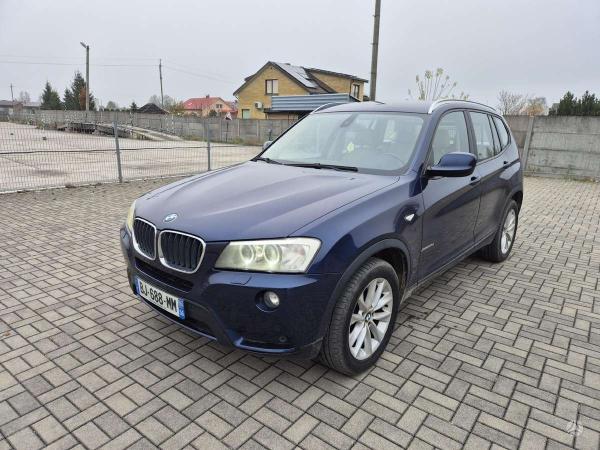 Blue BMW X3 2011 in Taurage, with an engine capacity of 2.00 L and mileage of 216 thousand km for 7500 €, photo 1 on AUTOMOTO.COM.LV