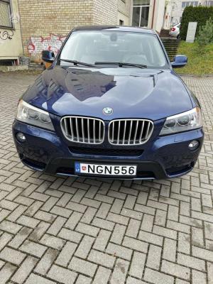 Zils BMW X3 2011 Viļņa, ar dzinēja tilpumu 2.98 L un nobraukumu 348 tūkst. km par 9000 €, foto 3 vietnē AUTOMOTO.COM.LV