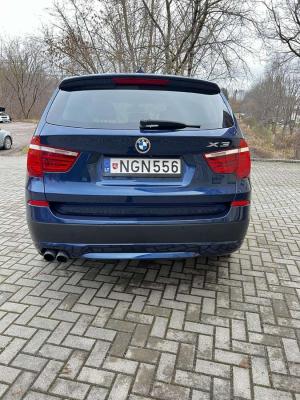 Zils BMW X3 2011 Viļņa, ar dzinēja tilpumu 2.98 L un nobraukumu 348 tūkst. km par 9000 €, foto 5 vietnē AUTOMOTO.COM.LV