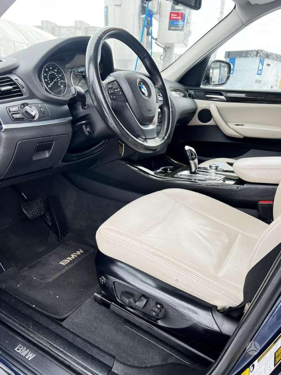 Zils BMW X3 2011 Viļņa, ar dzinēja tilpumu 2.98 L un nobraukumu 348 tūkst. km par 9000 €, foto 7 vietnē AUTOMOTO.COM.LV