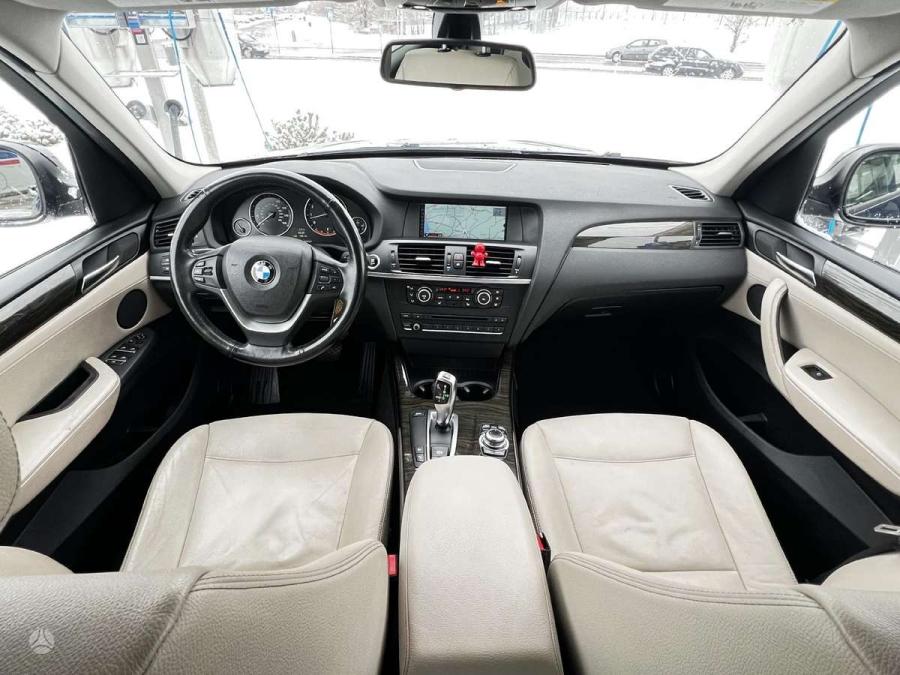 Zils BMW X3 2011 Viļņa, ar dzinēja tilpumu 2.98 L un nobraukumu 348 tūkst. km par 9000 €, foto 9 vietnē AUTOMOTO.COM.LV