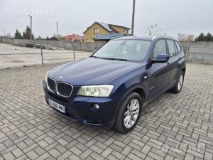 Zils BMW X3 2011 Rīga, ar dzinēja tilpumu 2.00 L un nobraukumu 217 tūkst. km par 9200 €, foto  vietnē AUTOMOTO.COM.LV