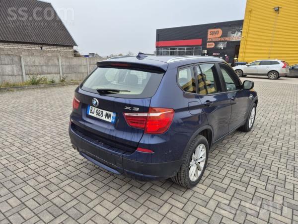Zils BMW X3 2011 Rīga, ar dzinēja tilpumu 2.00 L un nobraukumu 217 tūkst. km par 9200 €, foto 3 vietnē AUTOMOTO.COM.LV