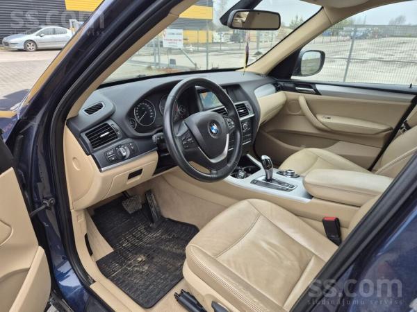 Zils BMW X3 2011 Rīga, ar dzinēja tilpumu 2.00 L un nobraukumu 217 tūkst. km par 9200 €, foto 6 vietnē AUTOMOTO.COM.LV