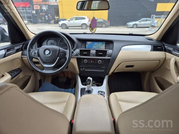 Zils BMW X3 2011 Rīga, ar dzinēja tilpumu 2.00 L un nobraukumu 217 tūkst. km par 9200 €, foto 7 vietnē AUTOMOTO.COM.LV