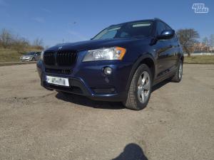 Blue BMW X3 2011 in Jonava, with an engine capacity of 3.00 L and mileage of 376 thousand km for 5600 €, photo 14 on AUTOMOTO.COM.LV