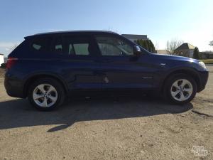 Blue BMW X3 2011 in Jonava, with an engine capacity of 3.00 L and mileage of 376 thousand km for 5600 €, photo 16 on AUTOMOTO.COM.LV