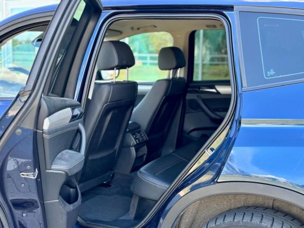 Blue BMW X3 2011 in Riga, with an engine capacity of 2.00 L and mileage of 286 thousand km for 11790 €, photo 5 on AUTOMOTO.COM.LV