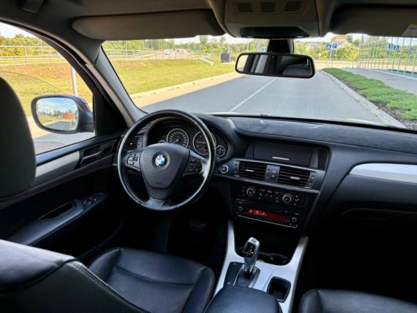 Blue BMW X3 2011 in Riga, with an engine capacity of 2.00 L and mileage of 286 thousand km for 11790 €, photo 6 on AUTOMOTO.COM.LV