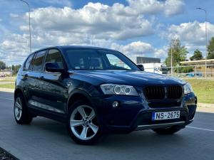 Blue BMW X3 2011 in Riga, with an engine capacity of 2.00 L and mileage of 286 thousand km for 11790 €, photo 13 on AUTOMOTO.COM.LV