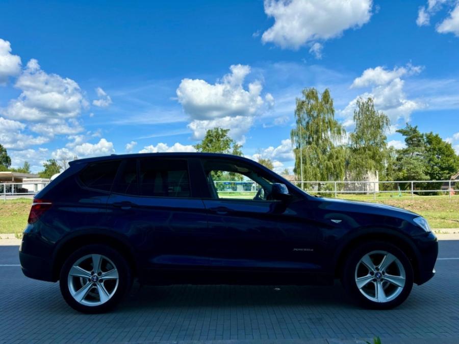 Blue BMW X3 2011 in Riga, with an engine capacity of 2.00 L and mileage of 286 thousand km for 11790 €, photo 14 on AUTOMOTO.COM.LV