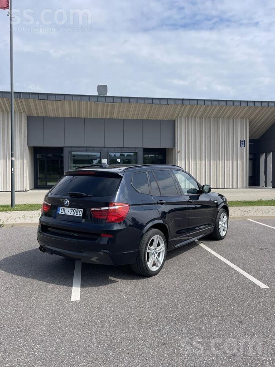 Blue BMW X3 2011 in Riga, with an engine capacity of 3.00 L and mileage of 312 thousand km for 10000 €, photo 5 on AUTOMOTO.COM.LV