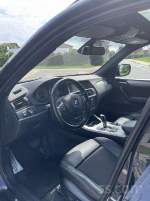 Blue BMW X3 2011 in Riga, with an engine capacity of 3.00 L and mileage of 312 thousand km for 10000 €, photo 7 on AUTOMOTO.COM.LV