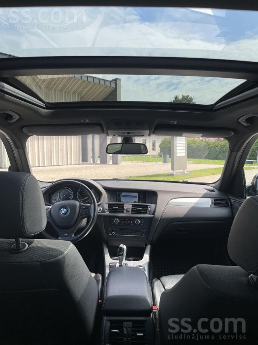 Blue BMW X3 2011 in Riga, with an engine capacity of 3.00 L and mileage of 312 thousand km for 10000 €, photo 8 on AUTOMOTO.COM.LV