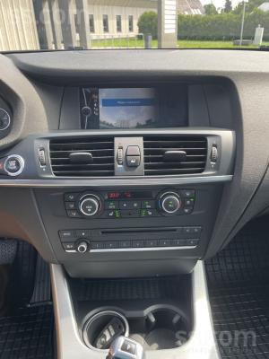Blue BMW X3 2011 in Riga, with an engine capacity of 3.00 L and mileage of 312 thousand km for 10000 €, photo 9 on AUTOMOTO.COM.LV