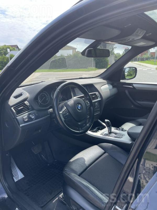 Blue BMW X3 2011 in Riga, with an engine capacity of 3.00 L and mileage of 312 thousand km for 10000 €, photo 6 on AUTOMOTO.COM.LV