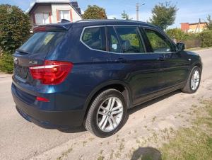 Blue BMW X3 2011 in Utena, with an engine capacity of 2.99 L and mileage of 290 thousand km for 9650 €, photo 4 on AUTOMOTO.COM.LV