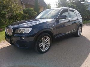 Blue BMW X3 2011 in Utena, with an engine capacity of 2.99 L and mileage of 290 thousand km for 9650 €, photo 8 on AUTOMOTO.COM.LV